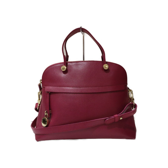 Furla | Bags | Furla Piper Shoulder Bag Leather Pink | Poshmark